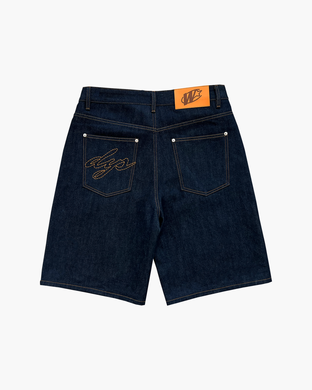 RAW DENIM JORTS – Double You Studios